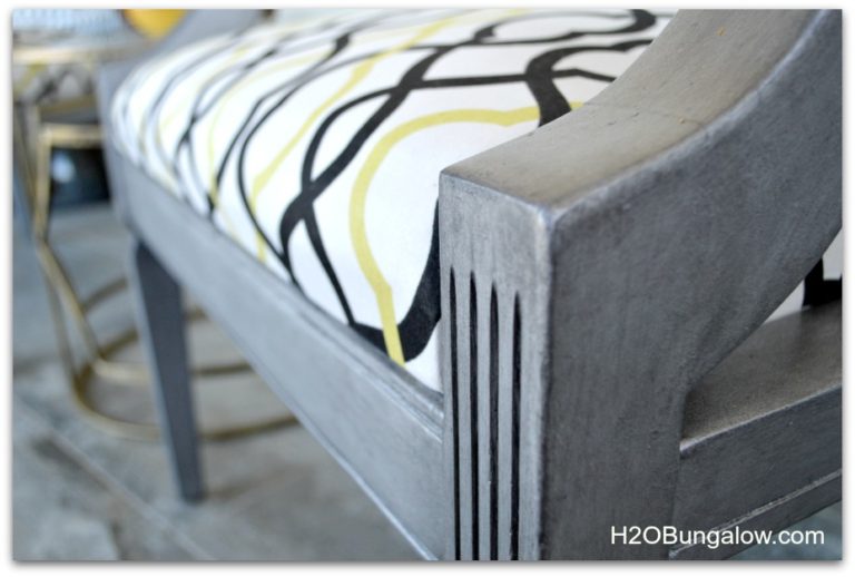 Create An Aged Silver Finish On Furniture - H2OBungalow