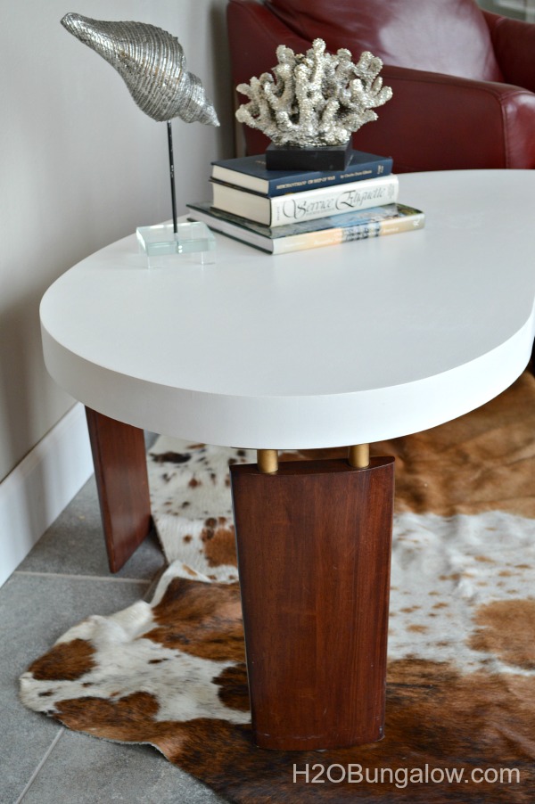 Mid Century Coffee Table Makeover - H2OBungalow