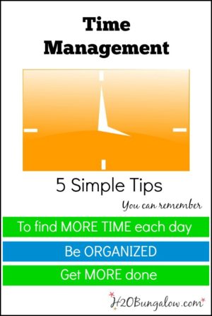 5 Simple Tips For Time Management