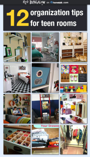 12 Smart Tips For Organizing Teen Rooms