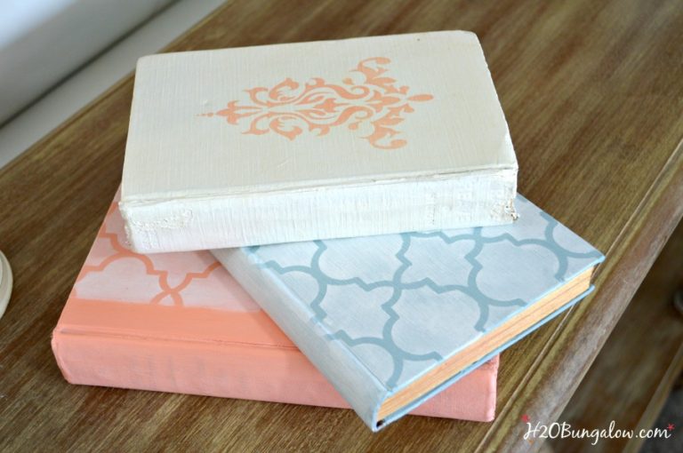 Painted Vintage Books