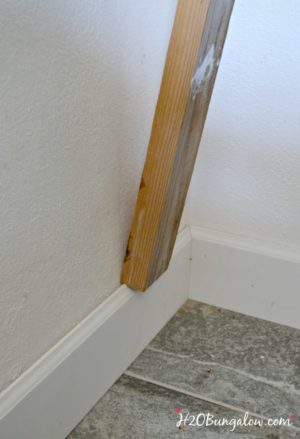 DIY Baseboard Tutorial - H2OBungalow