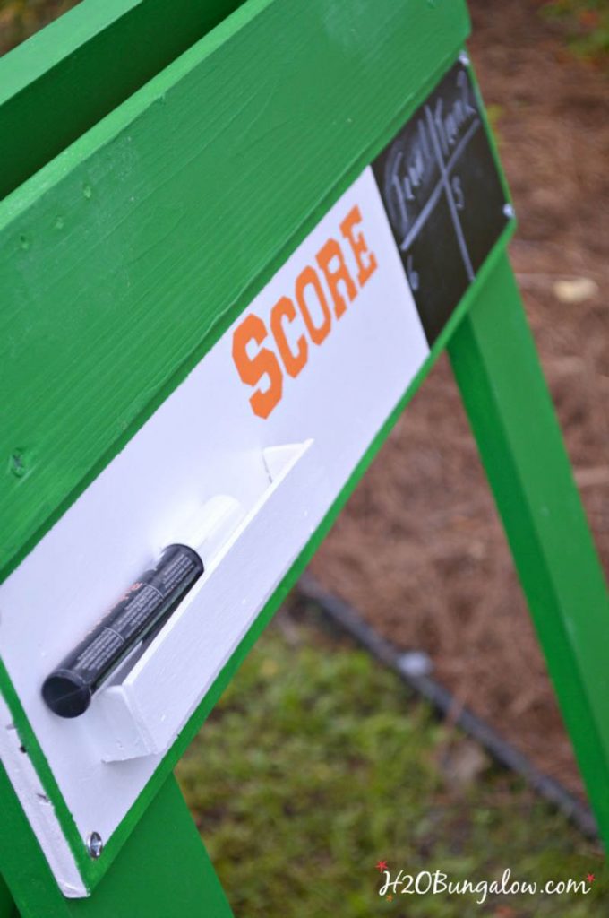 DIY Football Toss Game - H2OBungalow