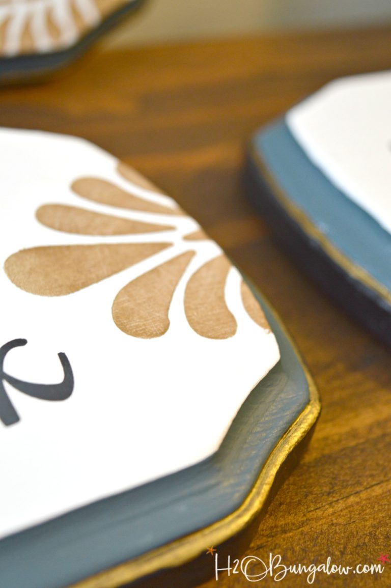 How To Stencil A Plaque: Stencil Tips For Beginners - H2OBungalow