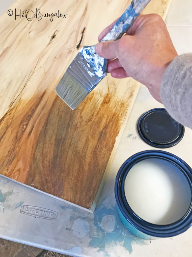 DIY Rustic Coffee Table Tutorial - H2OBungalow