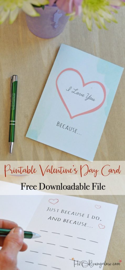 How to Make a Valentine's Day Card That's Meaningful - H2OBungalow