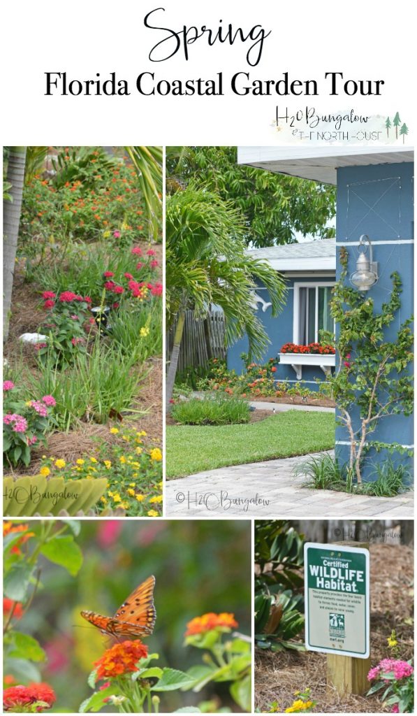 H2OBungalow Florida Spring Garden Tour - H2OBungalow