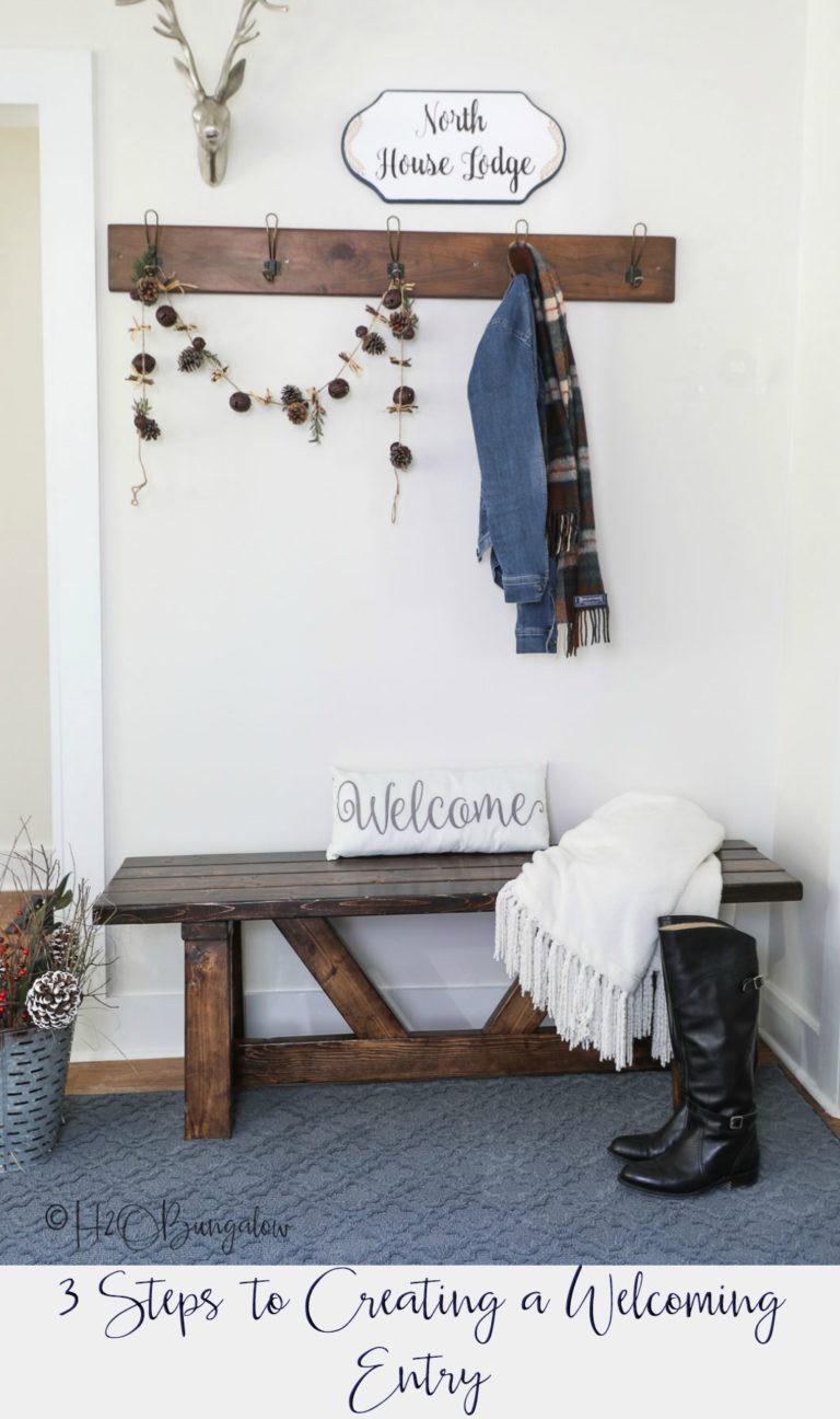 How to Create an Inviting Entryway - H2OBungalow