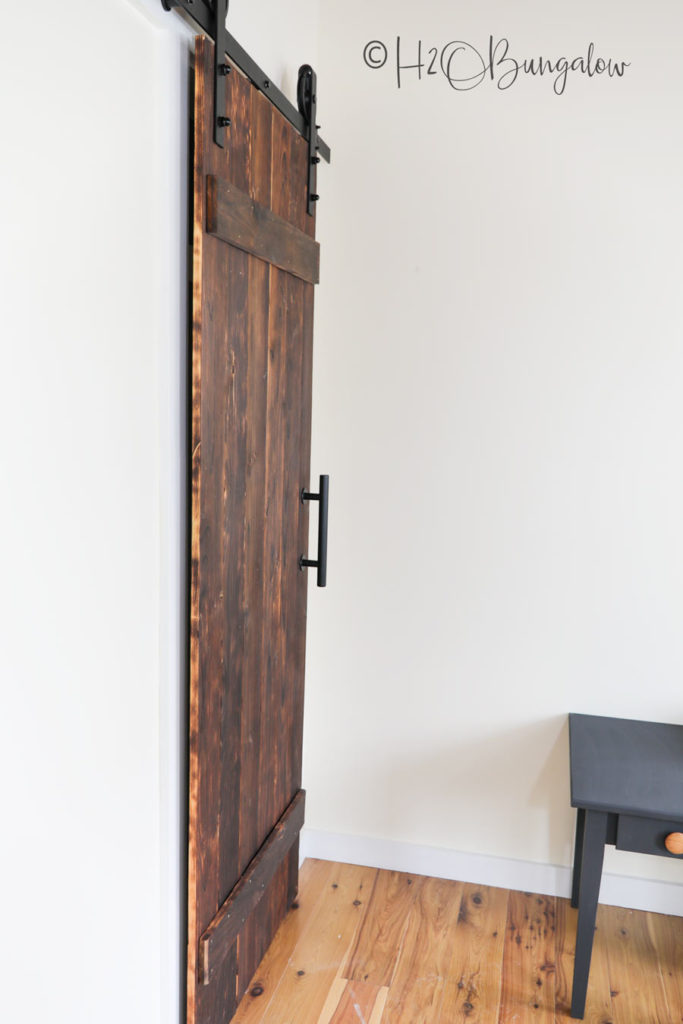 Building a Barn Door: Beginners Guide with Free Plans - H2OBungalow