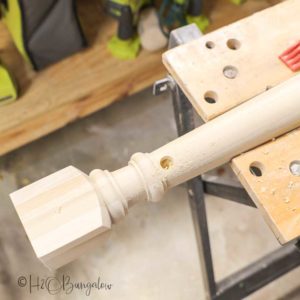 DIY Stocking Holder Stand - H2OBungalow