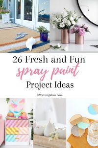 26 Easy Spray Paint Project Ideas for Your Home - H2OBungalow