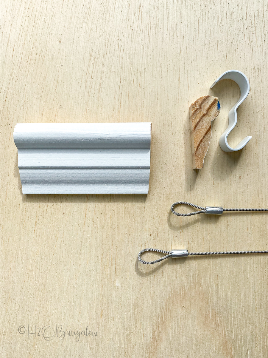 How To Make A DIY Picture Rail - H2OBungalow