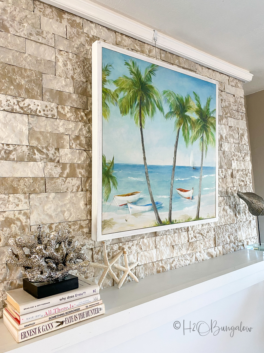 How To Make A DIY Picture Rail - H2OBungalow