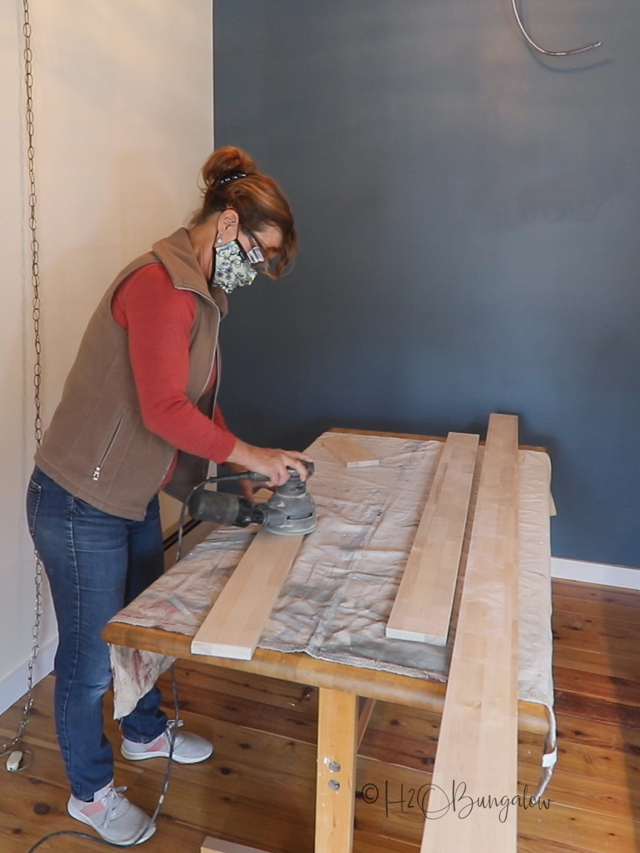 How To Make A DIY Wood Countertop - H2OBungalow